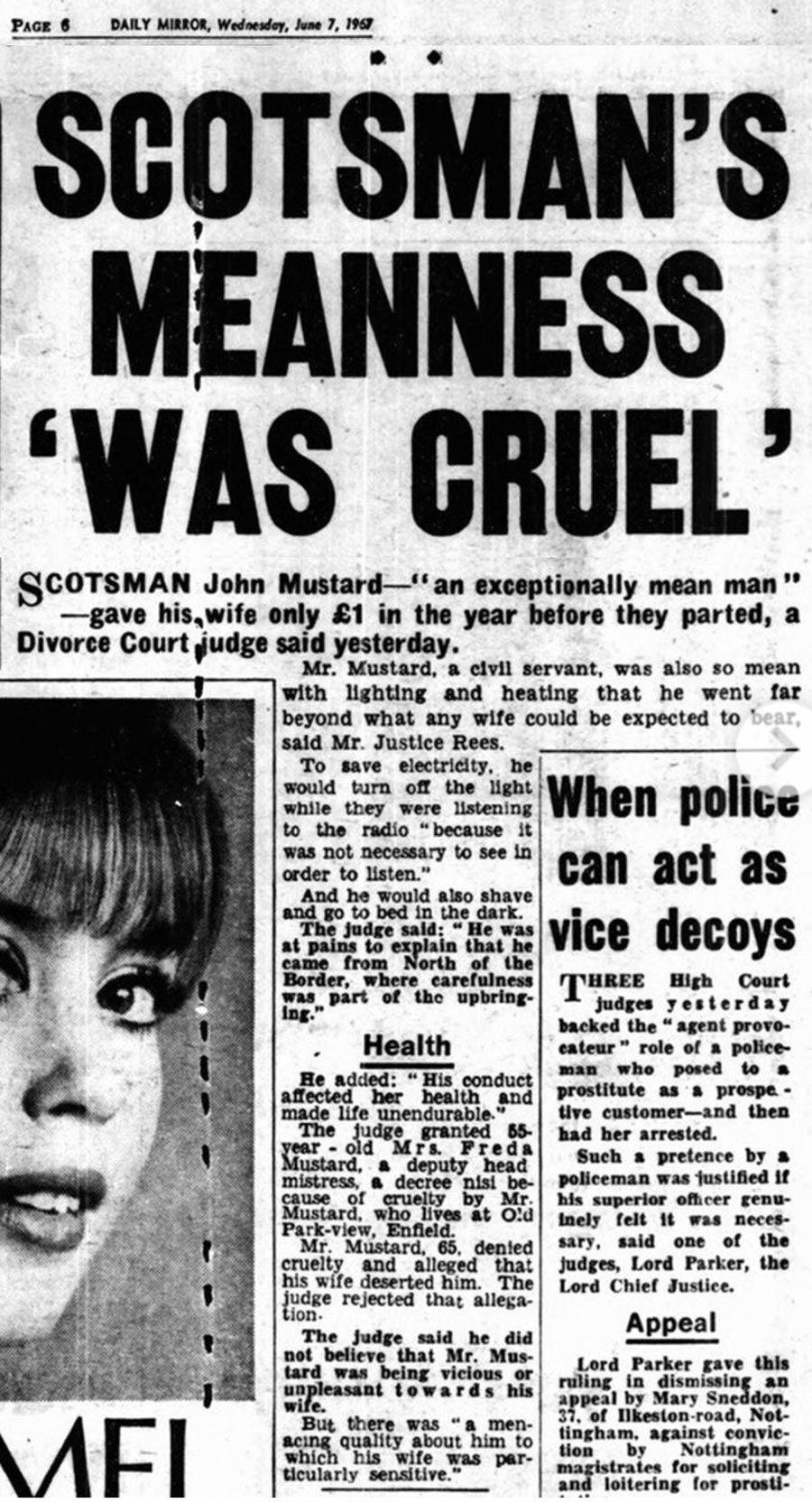 File Daily Mirror Mean Mr Mustard jpg Beatles Wiki Interviews File Daily Mirror Mean Mr Mustard jpg Beatles Wiki Interviews